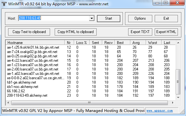 How to Use WinMTR - mySitePanel.net